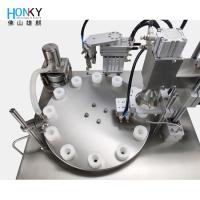 China 30BPM Desktop Bottle Filling Machine with Ceramic Pump 3-25ml Range for sale