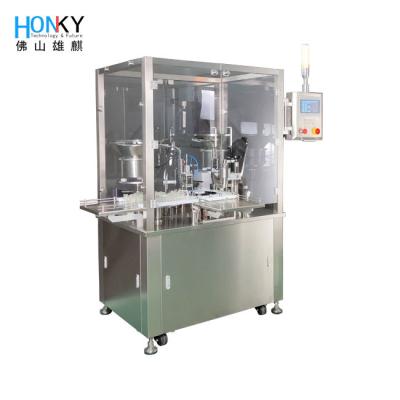 China Full Automatic 10ml High Precision Vial Filling Machine with Ceramic Pump for Pharma Liquid for sale