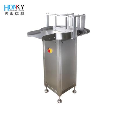China Custom 40cm Diameter Round Bottle Feeder With Motor Speed Adjustor For Automatic Production Line for sale
