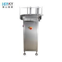 China Custom 40cm Diameter Round Bottle Feeder With Motor Speed Adjustor For Automatic Production Line for sale