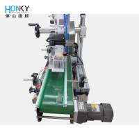 China Desktop Flat Surface Labeling Machine with PLC Control System SUS304 Stainless Steel 45 PCS per Minute for sale