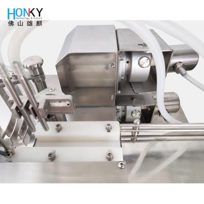 China 20-30 BPM Desktop Filling Machine with High-Precision Ceramic Pump and 304 Stainless Steel for E-Cigar Oil for sale