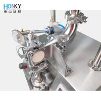 China Full Electric 12ml Tube Filling Machine with Ceramic Pump for Precision Desktop Design for sale