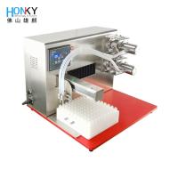China Desktop Type Automatic 2ml Perfume Sample Tube Filling Machine With Ceramic Piston Pump For 80 BPm Efficiency for sale