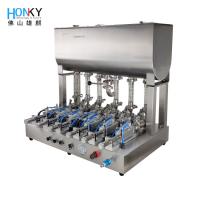 China 500W 25ml High Precision Pump Desktop Paste Filling Machine for Small Line Packaging for sale
