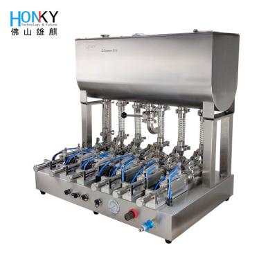China 500W 25ml High Precision Pump Desktop Paste Filling Machine for Small Line Packaging for sale