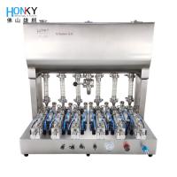 China 6 Head 10000 BPH Desktop Filling Machine with Ceramic Pump for Vertical Packing for sale