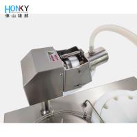China Semi Automatic 3ml Vial Filling And Capping Machine With Ceramic Pump For Essence Vials for sale