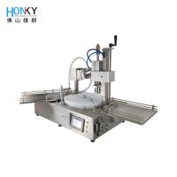 China Semi Automatic 25 BPM 10ml Vial Filling Machine With Crimping Function For Essential Oils for sale