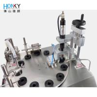 China 2000BPH Semi-Automatic Vial Filling Machine With Ceramic Pump GMP Certified For Reagent Liquid for sale