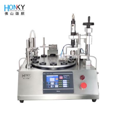 China 2000BPH Semi-Automatic Vial Filling Machine With Ceramic Pump GMP Certified For Reagent Liquid for sale