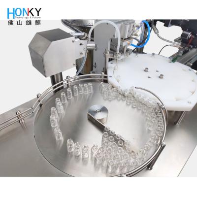 China AC 220V Vial Filling Machine with Ceramic Pump for 0.2-2.9ml Small Bottle Filler for sale