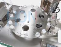 China 6ml Glass Vial Desktop Filling Machine with High Precision Ceramic Pump for Dual-Channel Filling and Capping for sale
