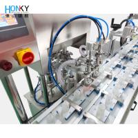 China Full Automatic 1500 BPH Glass Bottle Filling and Capping Machine with High Precision Ceramic Piston Pump for sale