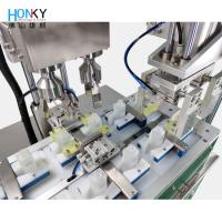 China Automatic Mold Adjustment Paste Filling and Capping Machine with Ceramic Piston Pump and 2500 BPH Speed for sale