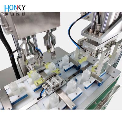 China 50ml 1800 bph Cosmetic Paste Filling Machine with Ceramic Piston Pump for High Precision Liquid Filling for sale