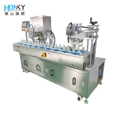 China Automatic 2400 BPH Cream Filling And Capping Machine With Ceramic Pump For High Precision Paste Filling for sale