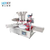 China 30ml Fully Automatic Desktop Liquid Filling Capping Machine with Ceramic Pump for Aromatherapy Oil for sale