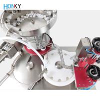China 1800 BPH Automatic Vial Filling Machine with High Precision Ceramic Pump and GMP Certification for sale