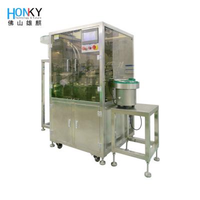China 2.5ml Fully Automatic Plastic Ampoule Liquid Filling Machine with Ceramic Plunger Pump for sale
