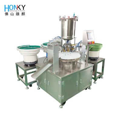 China XQAB 2A 12ml 2400BPH Automatic Filling Machine with Ceramic Piston Pump for Ampoule Filling for sale