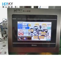 China 150g CC Cream Paste Filling And Capping Machine With High Precision Piston Pump Stainless Steel PLC Control for sale