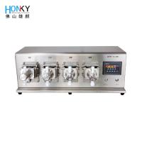 China 4 Heads Ceramic Pump Filling System with 0.5% Accuracy for Pharma for sale