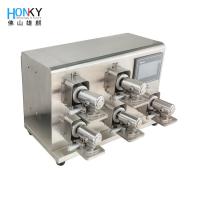 China Manual Adjusting 10ml Ceramic Filling Pump with Stainless Steel 316L and Ceramic for Lithium Battery Liquid Dispensing for sale