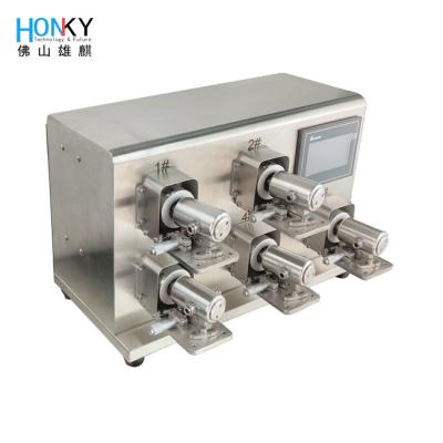 China Manual Adjusting 10ml Ceramic Filling Pump with Stainless Steel 316L and Ceramic for Lithium Battery Liquid Dispensing for sale