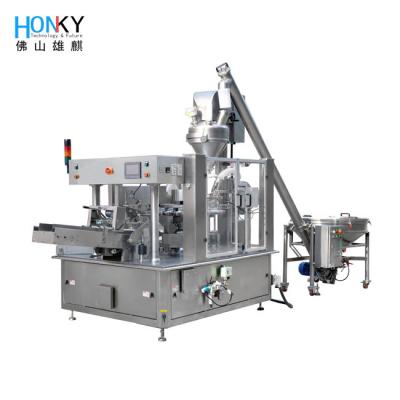 China 150pcs/min High Speed Multi-Function Filling Packing Machine for Premade Bag Liquid Paste Stand Up Pouch for sale