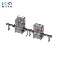 China 1L Shampoo Automatic Filling Machine With Ceramic Piston Pump 50 Bottle Per Minute 3000 PCS/h for sale