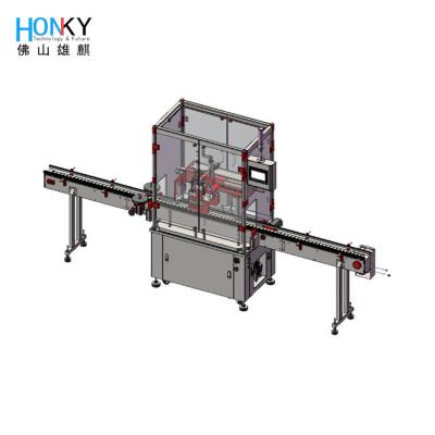 China Adjustment-Free Tomato Sauce Bottle Automatic Filling Machine With Ceramic Piston Pump 50 Bottle Per Minute for sale
