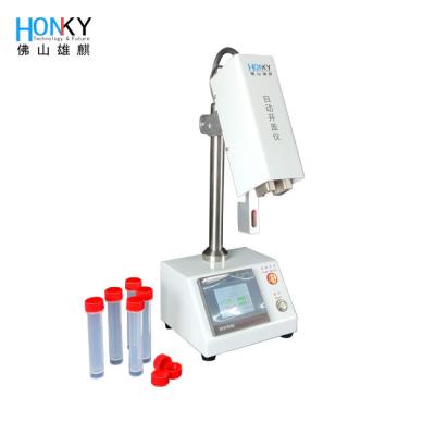 China Desktop Automatic Capping Machine with PLC Control System 220V/50HZ for 50 Bottles/Min Reagent Tube Capping for sale