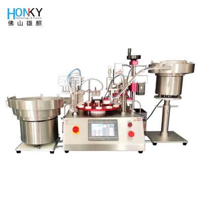 China Desktop 2ml Cryo Tube Automatic Capping Machine with 48 BPm Speed and 0.2-2.9ml Filling Range Using XQX2 Ceramic Pump for sale