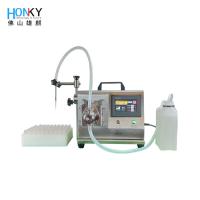 China 5ml Essential Oil Hand Held Desktop Filling Machine With High Precision Pump and 120 PCS/MIN Speed for sale