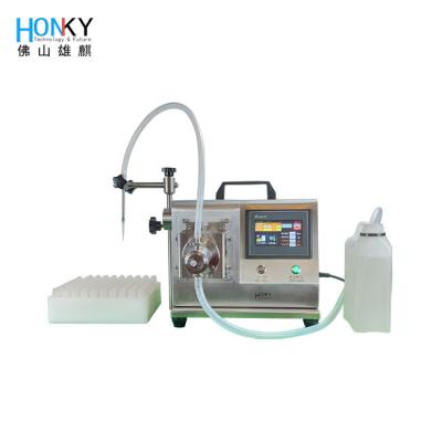 China High Speed 100 PCS/MIN Bio Reagent Desktop Filling Machine with ±0.5% Accuracy and Ceramic Pump for sale