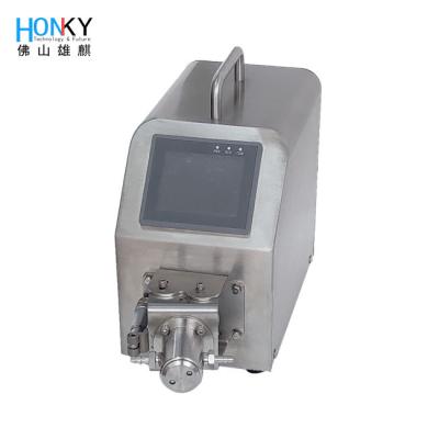China High Precision Desktop Filling Machine with Ceramic Pump for 60 PCS/MIN Small Volume Liquid Filling for sale