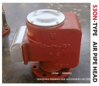 China AIR VENT HEAD-AIR VENT CAP MODEL-53ON-100A CAST IRON FLANGE CONNECTION for sale