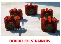 China Flanged Stainless Steel Wire Mesh Duplex Oil Strainer Model As20 Cb/T425 Flow Capacity 1-1000m3/H for sale