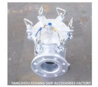 China FH-A125 CBM1061  Marine Sea Water Strainer OT-DIP Galvanized Surface Treatment for sale