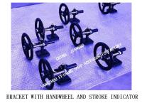 China Marine Bracket With Handwheel And Travel Indicator H2-18 CB/T3791-1999 for sale