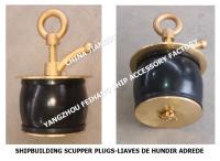 China IMPA 232481 Model 50ON-50 Deck Scupper Plug, Gutter Plug Shipbuilding Scupper Plugs for sale