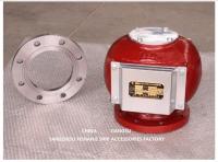 China Air Pipe Head （With Fire Net）For Bilge Oil W. T.  Model：DS125HT Cb/T3594-1994 for sale
