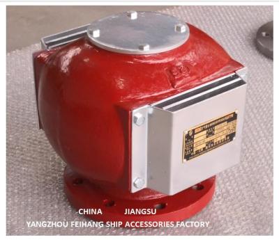 China Ballast tank breather cap-float type ballast tank air pipe head (with fire net) ES125 CB/T3594-1994 for sale