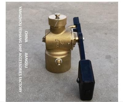 China Bronze Depth Measuring Self Closing Valve DN50 CB/T3778-99 For Sewage Tank for sale