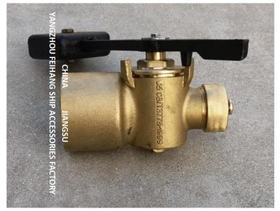 China FH-65A CB/T3778-1999 Marine Anchor Chain Cabin Sounding Self Closing Valve Material: Bronze Heavy Hammer Type for sale