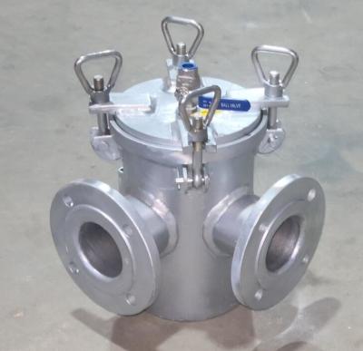 China Marine Suction Coarse Water Filter AS80 CB/T497  Main Seawater Pump Inlet Coarse Water Filter BRS80 CBM1061 for sale