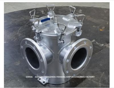 China Sea Water Strainers For Main Seawater Pump Inlet Modle BRS150 CBM1061-81 Carbon Steel Hot-Dip Galvanized for sale