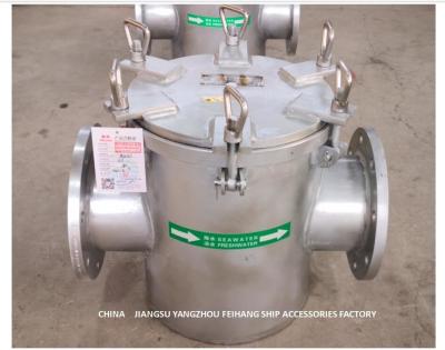 China Ballast Fire Protection System Coarse Water Filter, Straight Through Seawater Filter As150 Cb/T497-2012 for sale