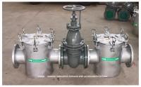 China AS150 CB/T497-2012  Coarse Water Filter For Central Fresh Water Cooling System Straight-Through Seawater Filter for sale